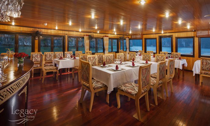 Legacy Legend Cruise Halong, Cruise in Halong Bay - Paradise Travel